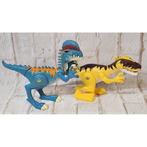 Hasbro | Toys | Jurassic World Jw 7 Raptor Dilophosaurus Lights Sounds ...